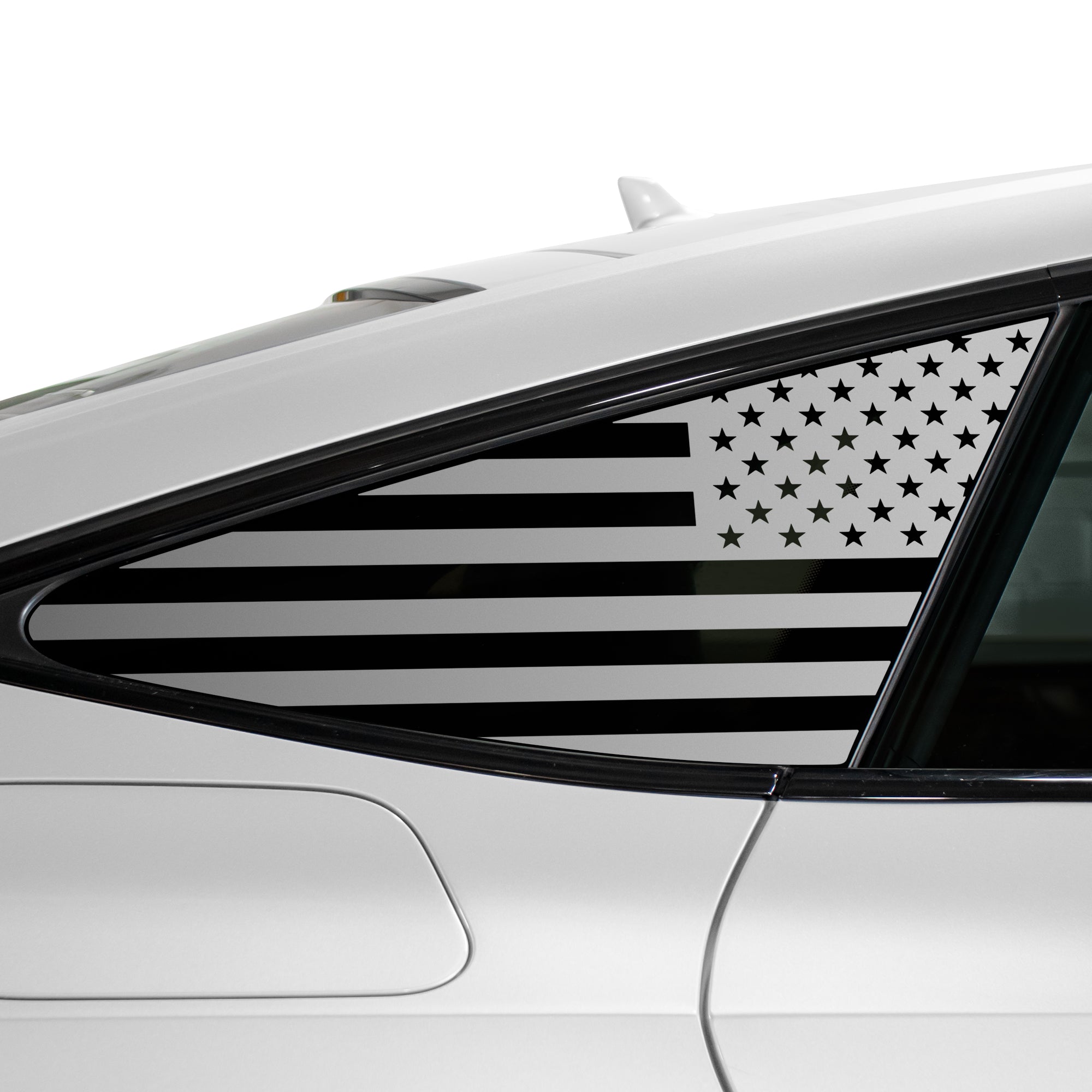 Quarter Window American Flag Vinyl Decal Stickers Fits Audi A7 & S7 Sp ...