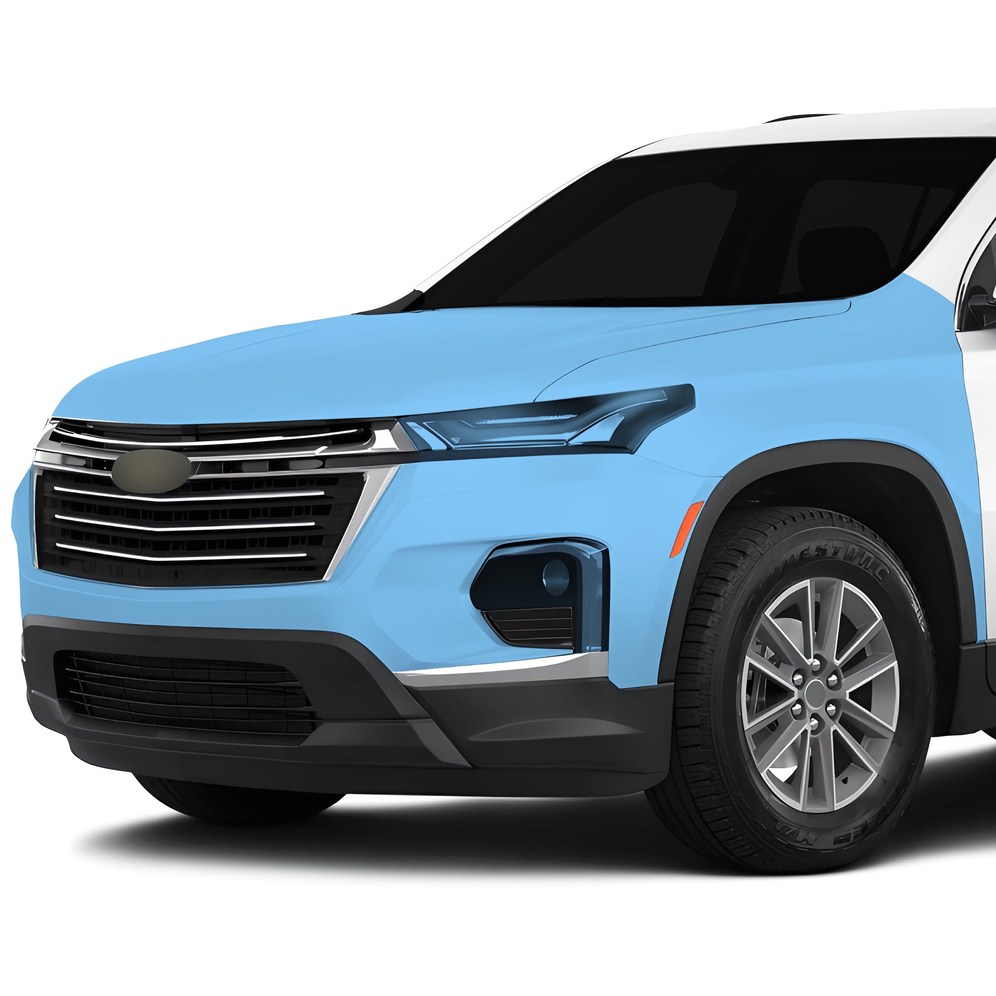 Chevy Traverse 2022–2023 Paint Protection Film Kit – Precut Clear PPF ...
