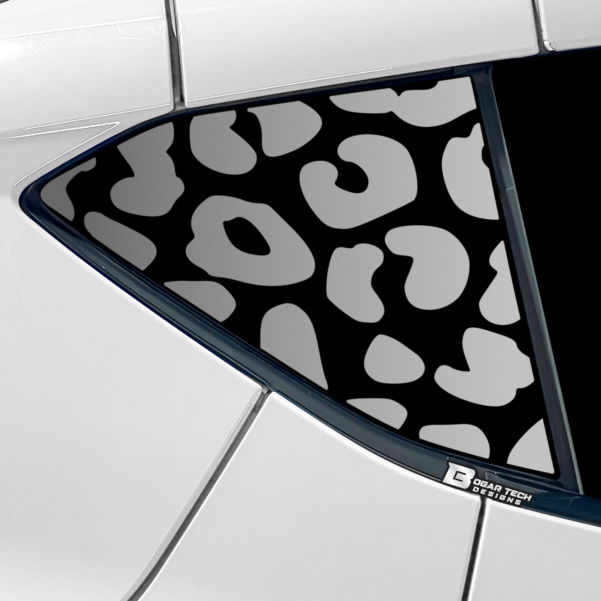 Animal Leopard Cheetah Cow Window Vinyl Decal Stickers Fits Chevy Corv ...