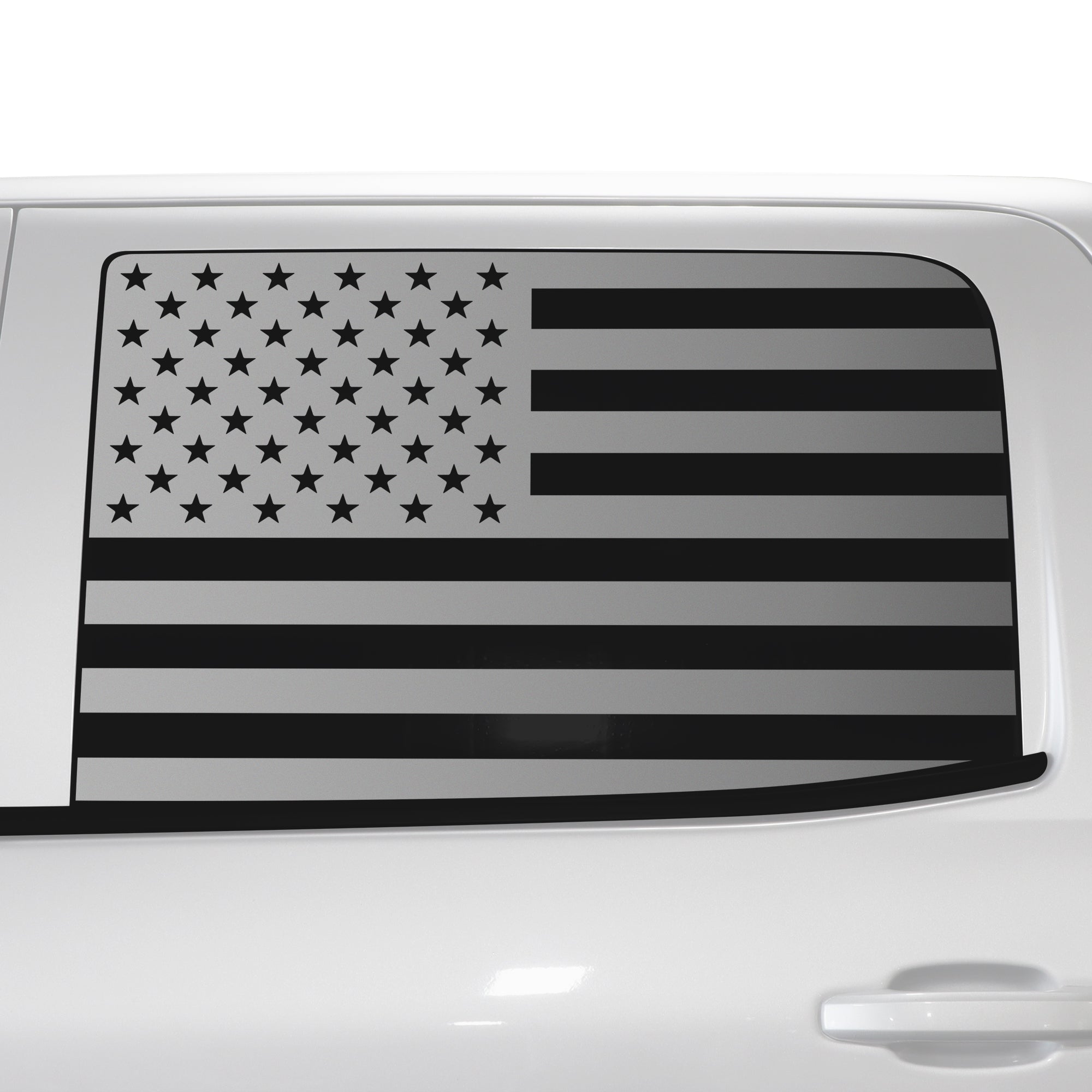 American Flag Window Decal for Chevy Silverado & GMC Sierra 2014–2018 ...