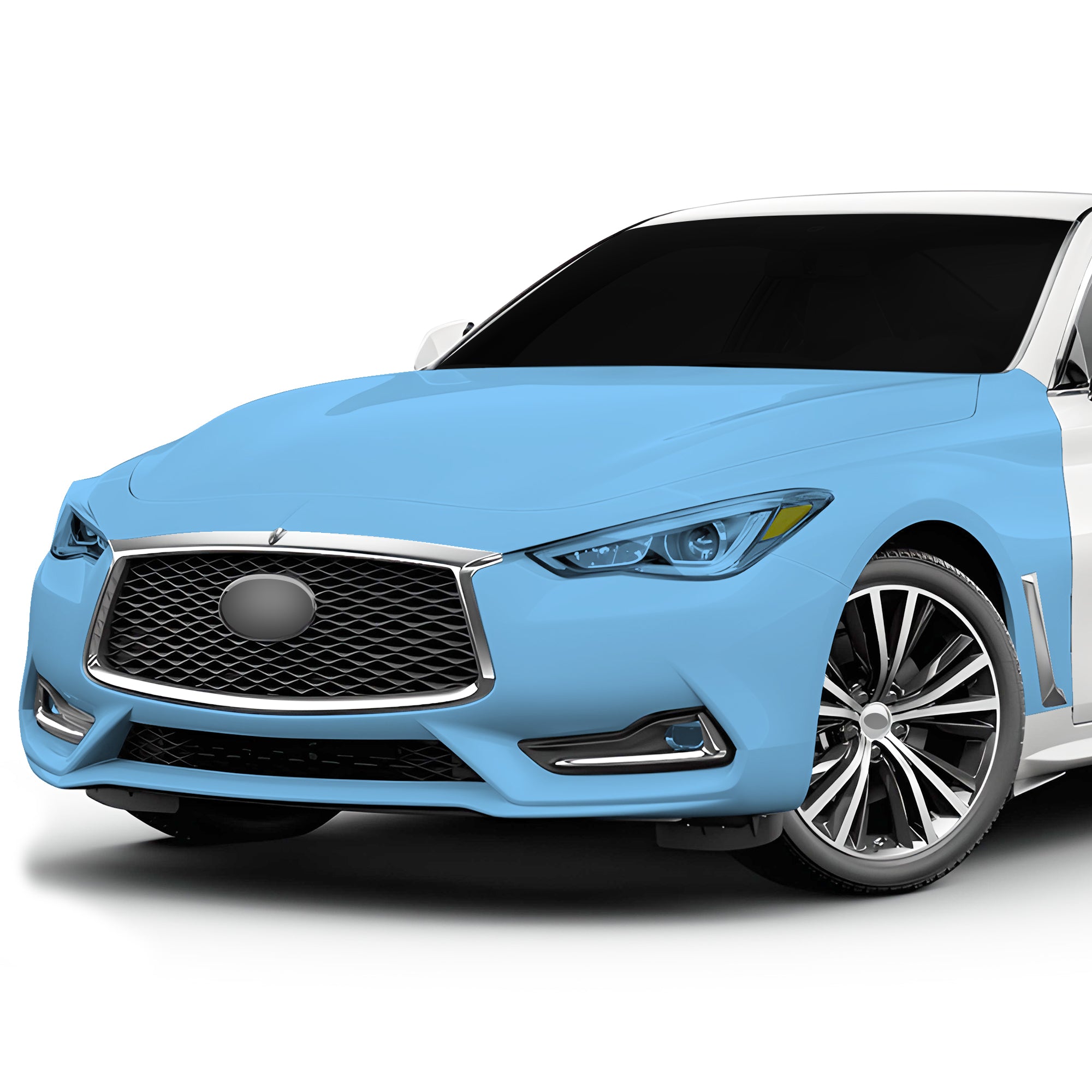 Infiniti Q60 2017–2024 Paint Protection Film Kit – Precut Clear PPF (S ...