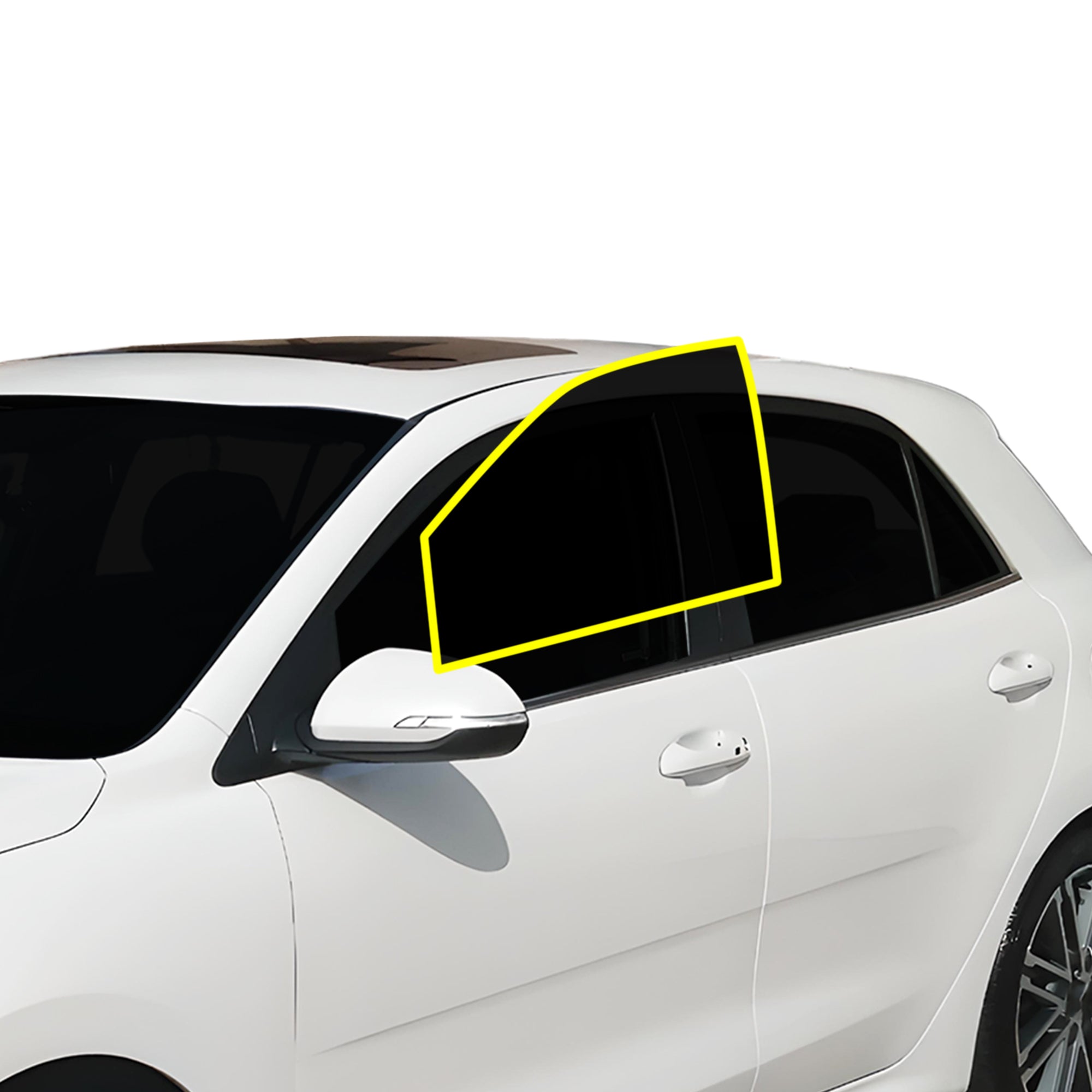 KIA Rio Hatchback 2018–2023 Full Windows + Windshield Ceramic Window T ...