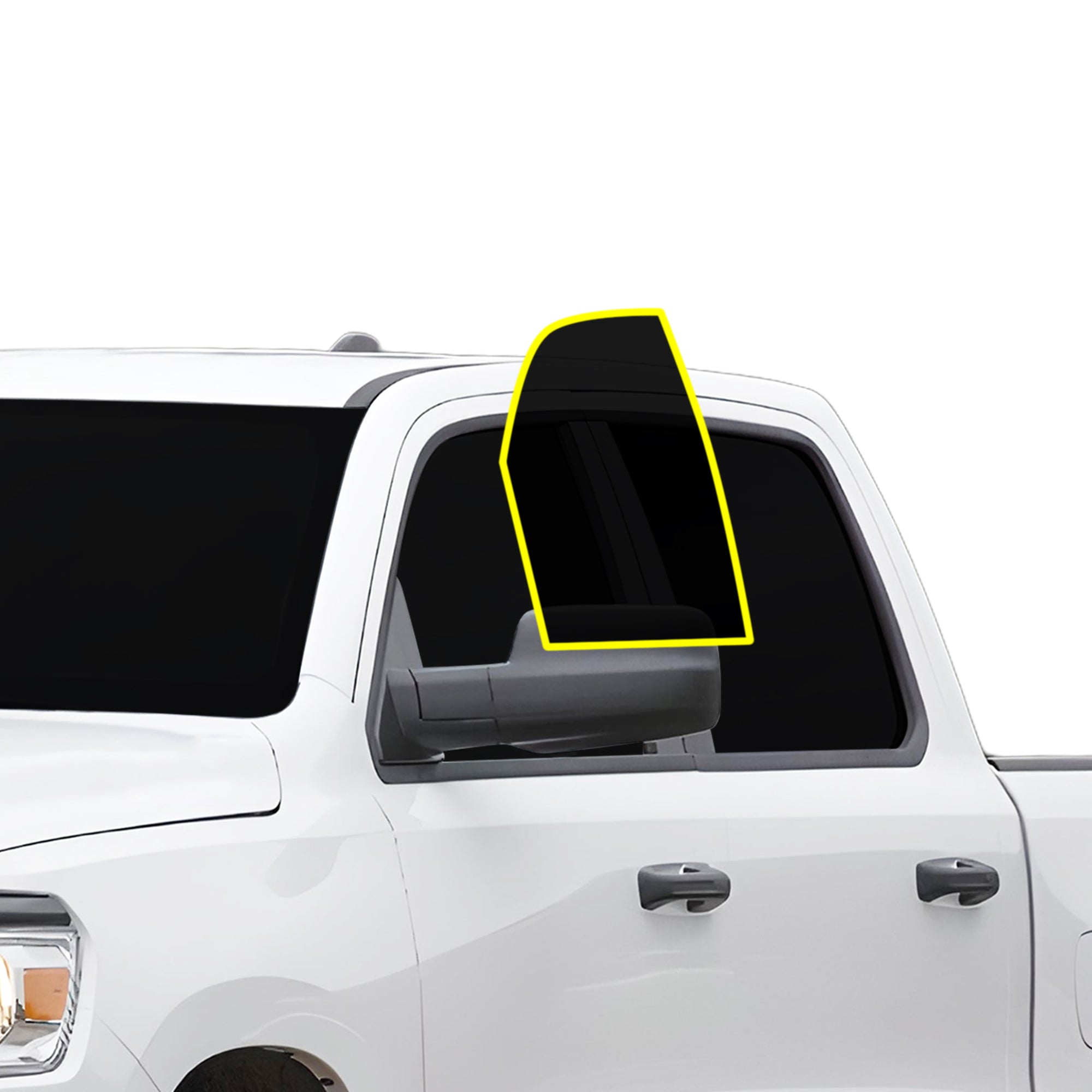 Ram 1500 Crew Cab 2019–2025 Full Windows + Windshield Ceramic Window T ...