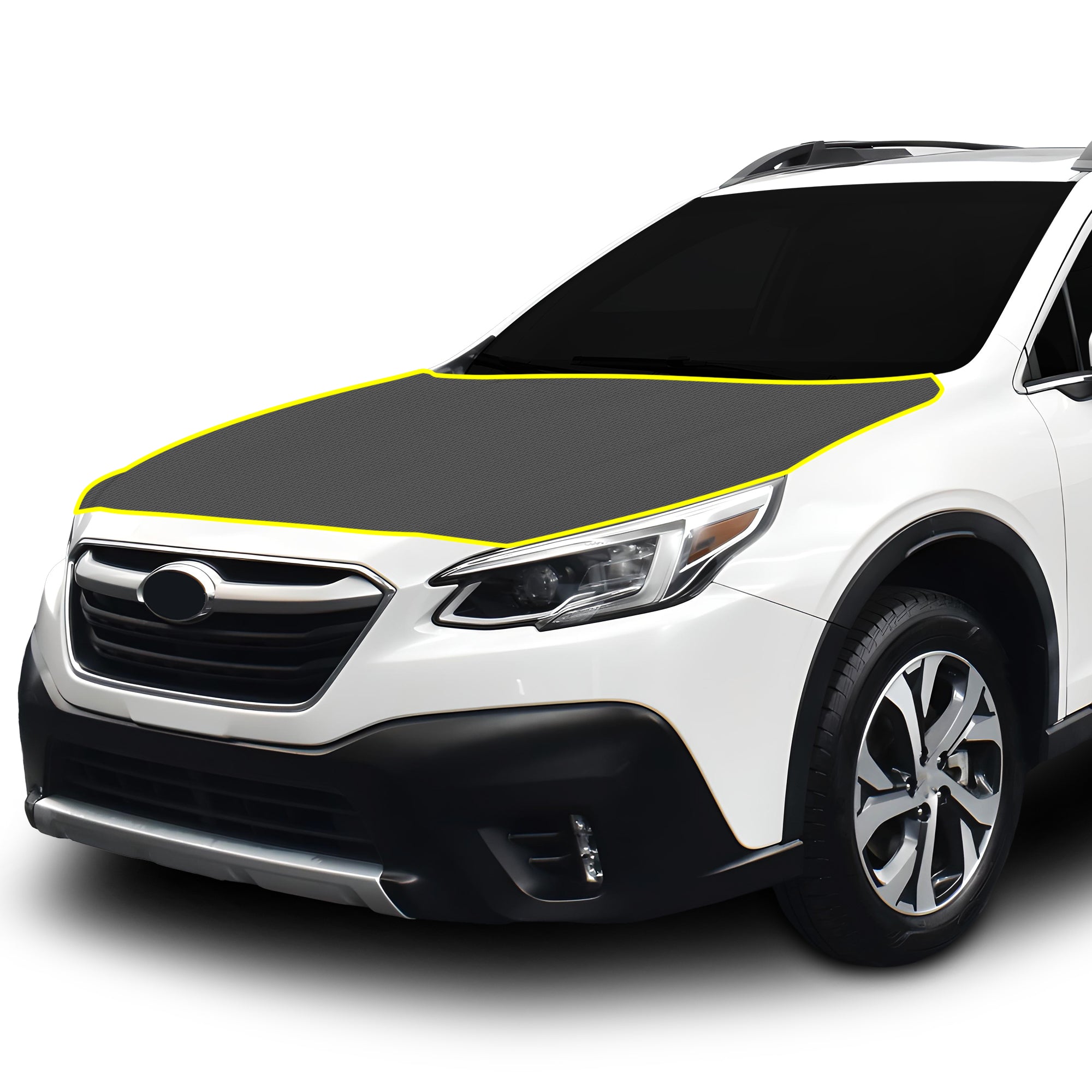 Fits Subaru Outback 2020+ Precut Premium Gloss Black Carbon Fiber Hood ...