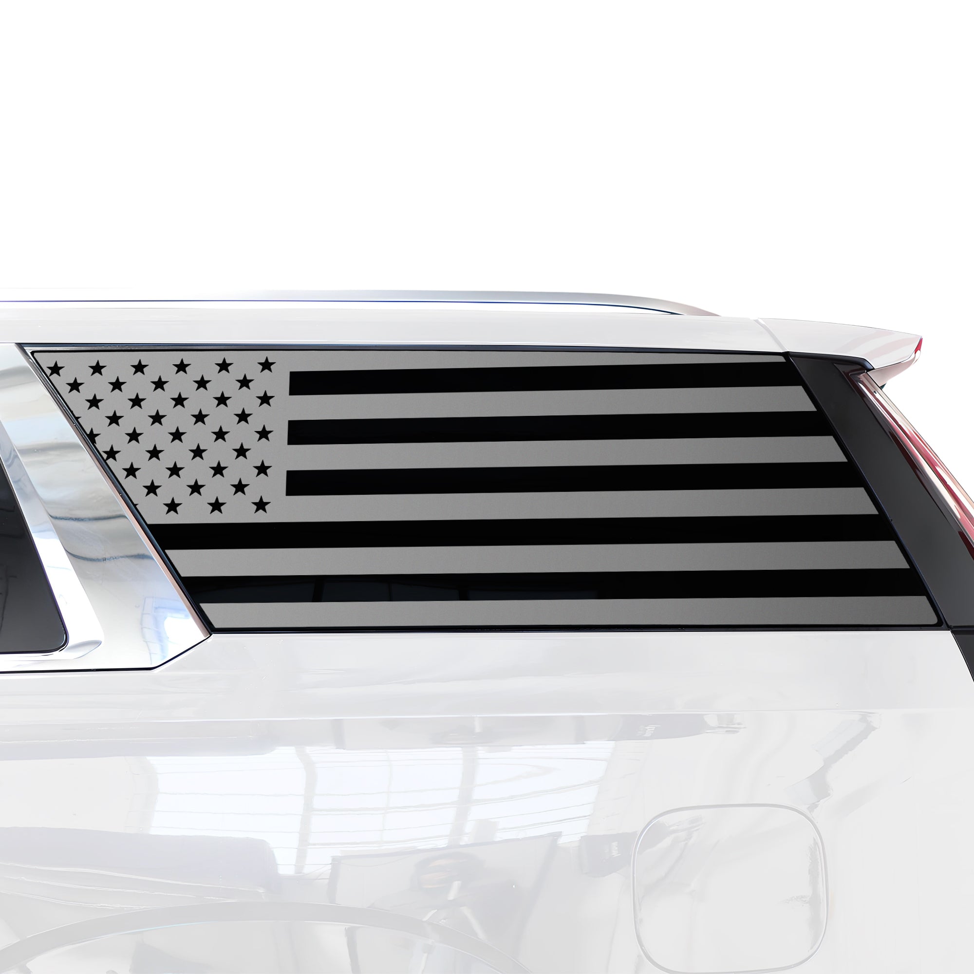 Quarter Window American Flag Vinyl Decal Stickers Fits Cadillac Escala ...