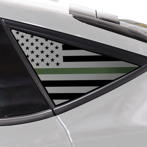 American Flag Quarter Window Decal for Acura Integra 2023-2026 – Precu ...