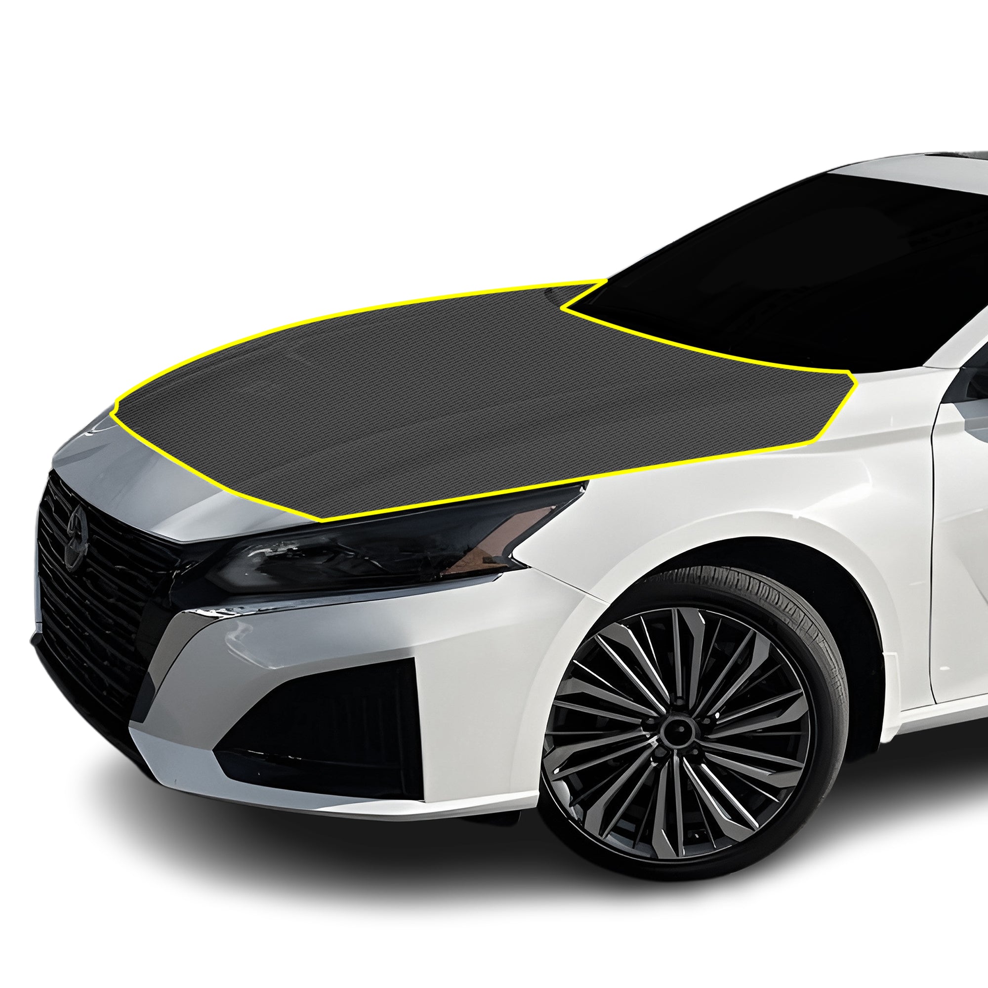 Fits Nissan Altima 2019-2024 Precut Premium Gloss Black Carbon Fiber H ...