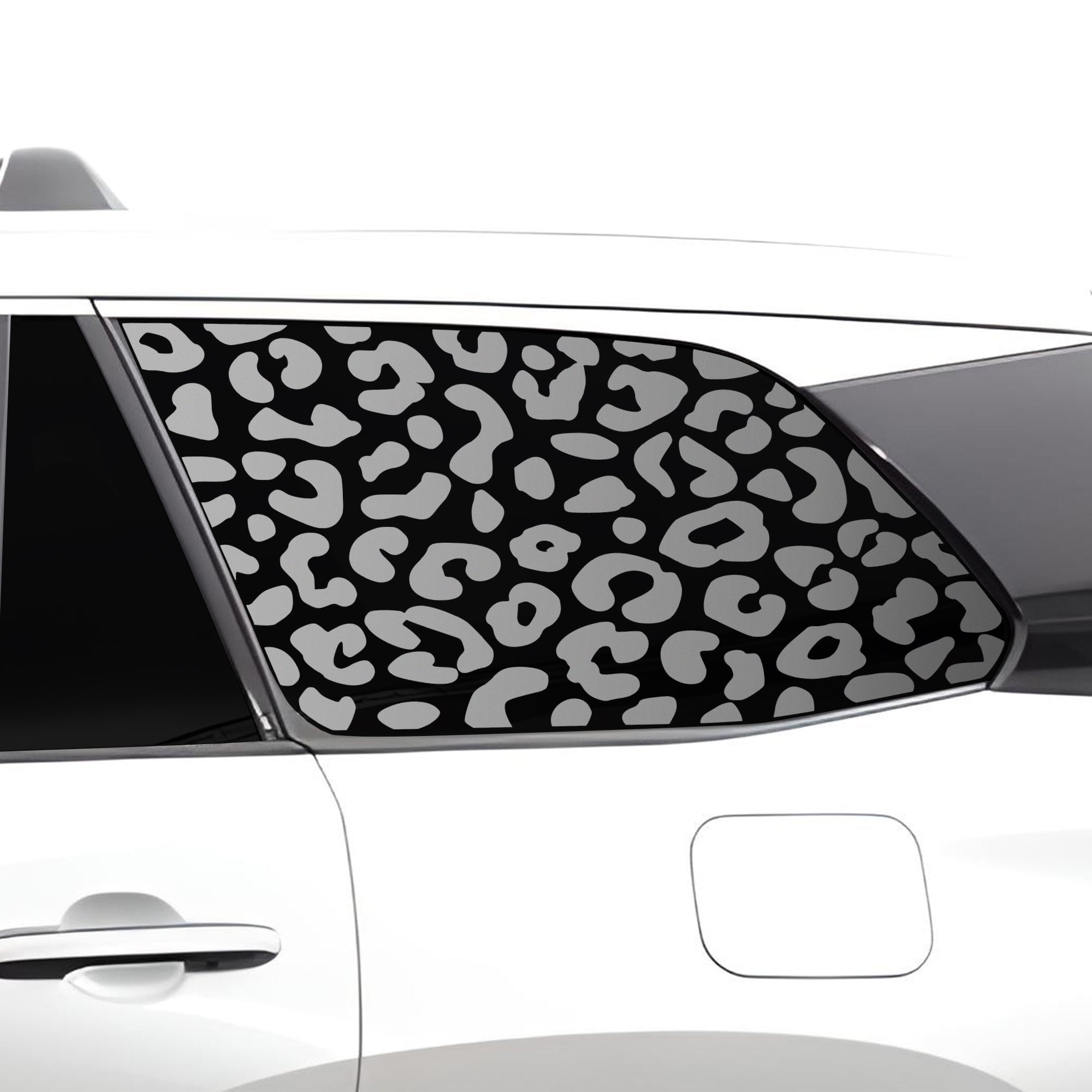 Animal Leopard Cheetah Cow Quarter Window Vinyl Decal Stickers Fits Le ...