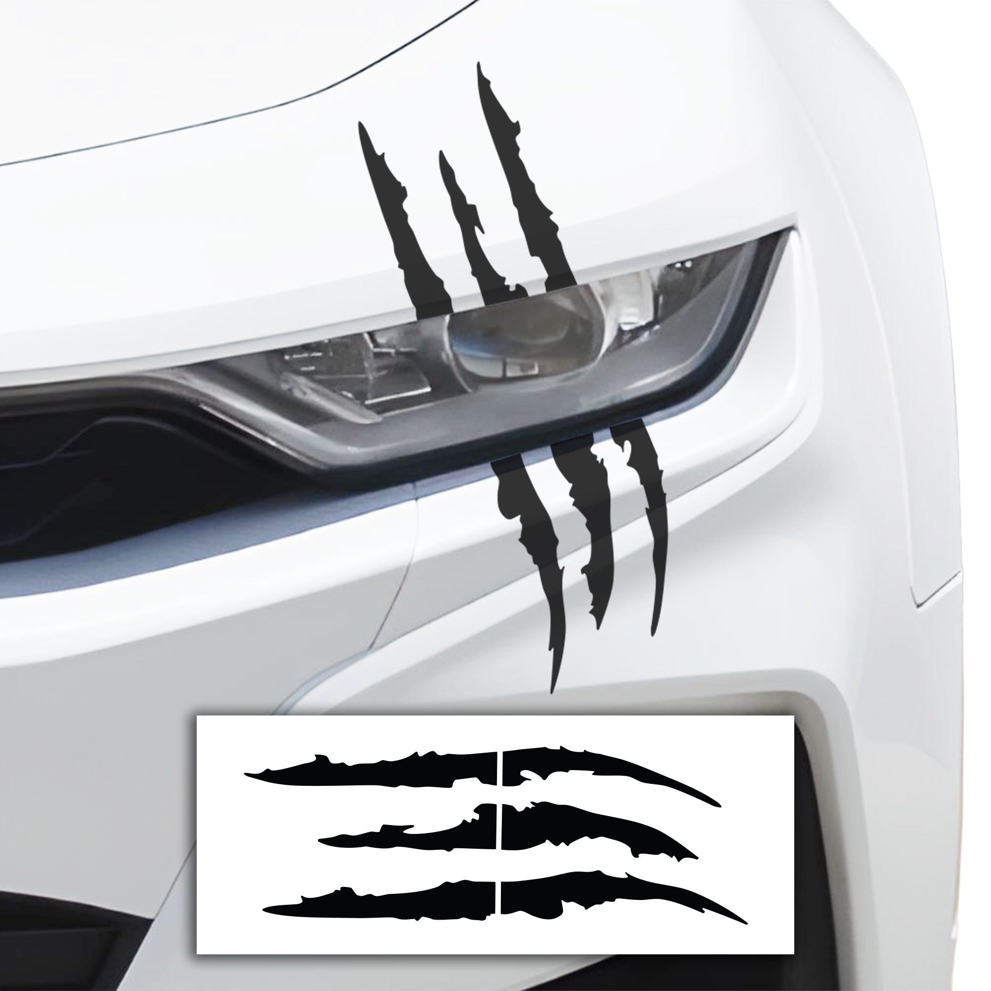 Animal Claw Mark Vinyl Overlay Decal Stickers Universal Fit | Bogar ...