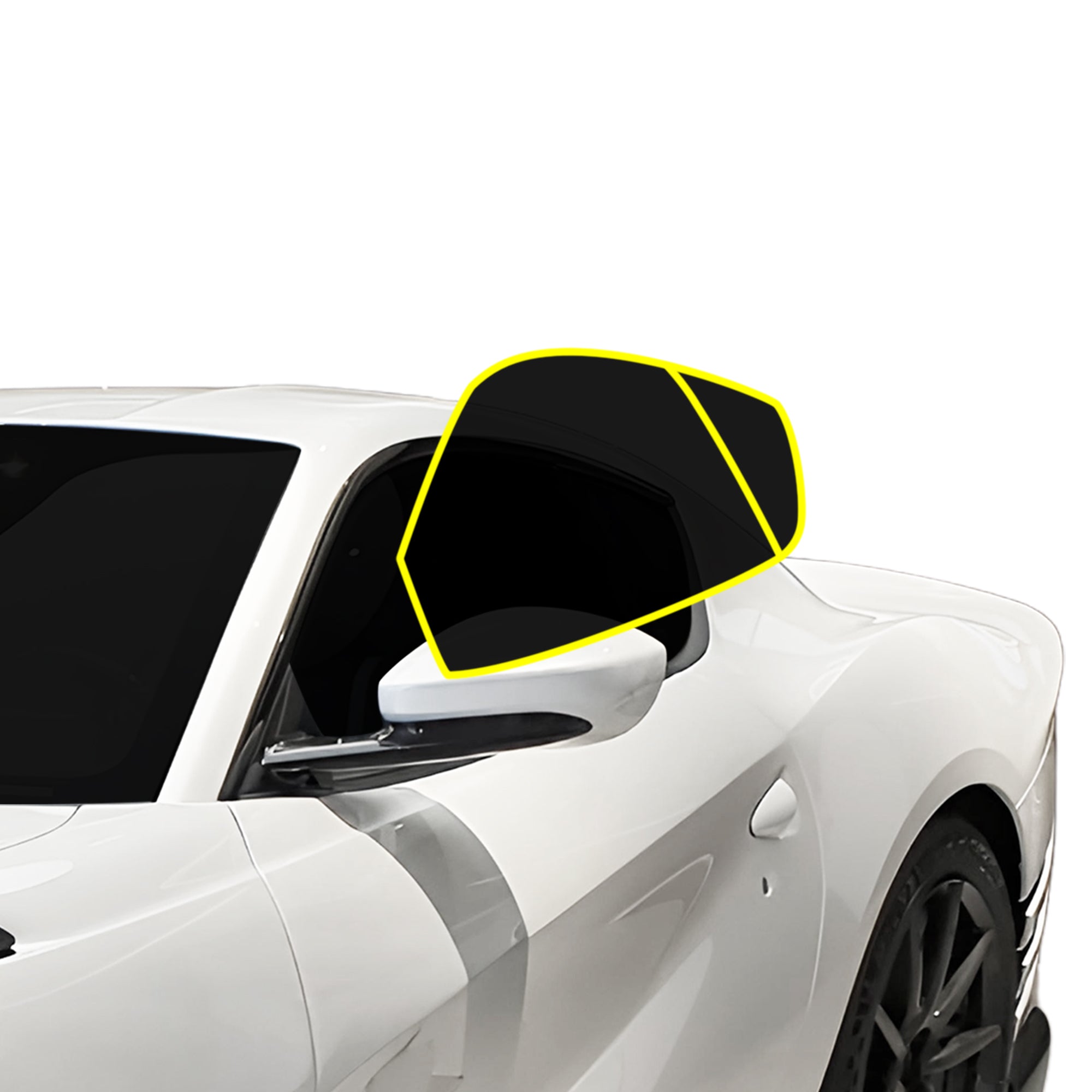 Fits Ferrari Competizione 2022-2023 Premium Nano Ceramic Precut Window ...