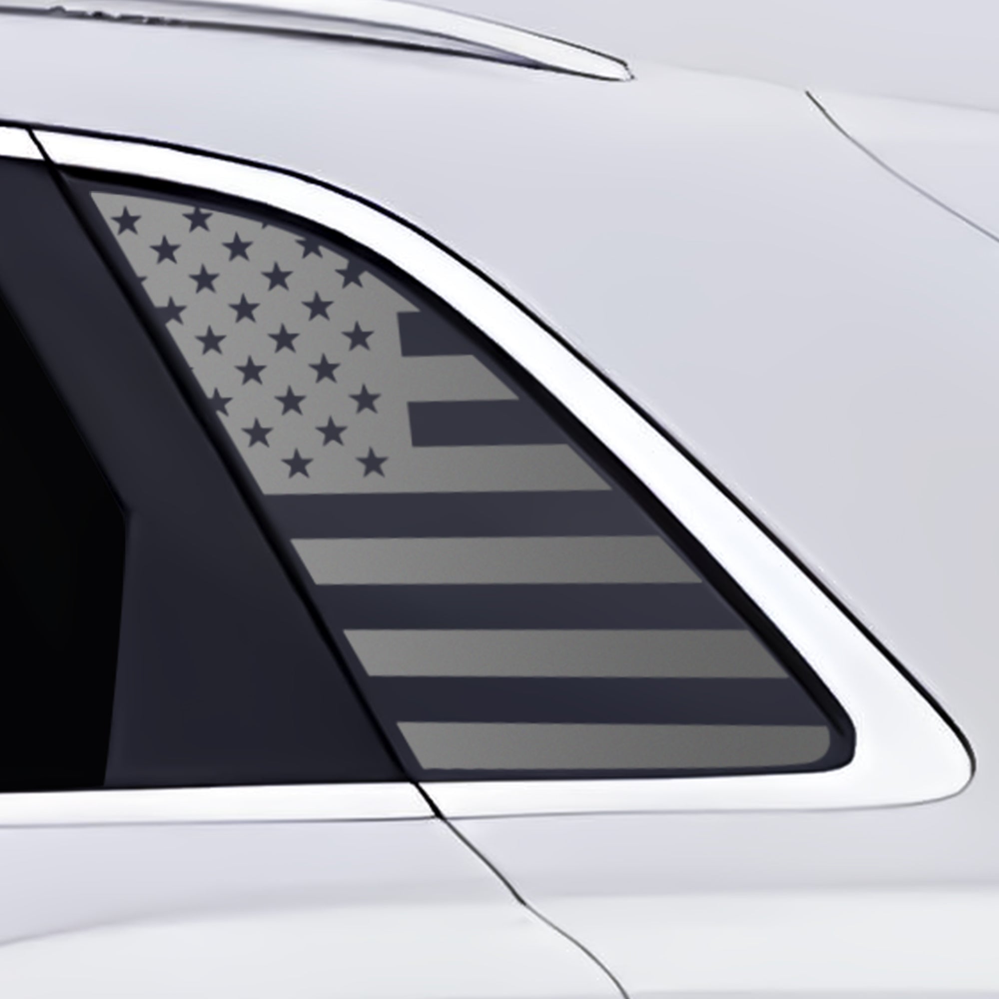 Quarter Window American Flag Vinyl Decal Stickers Fits Audi Q3 2019-20 ...