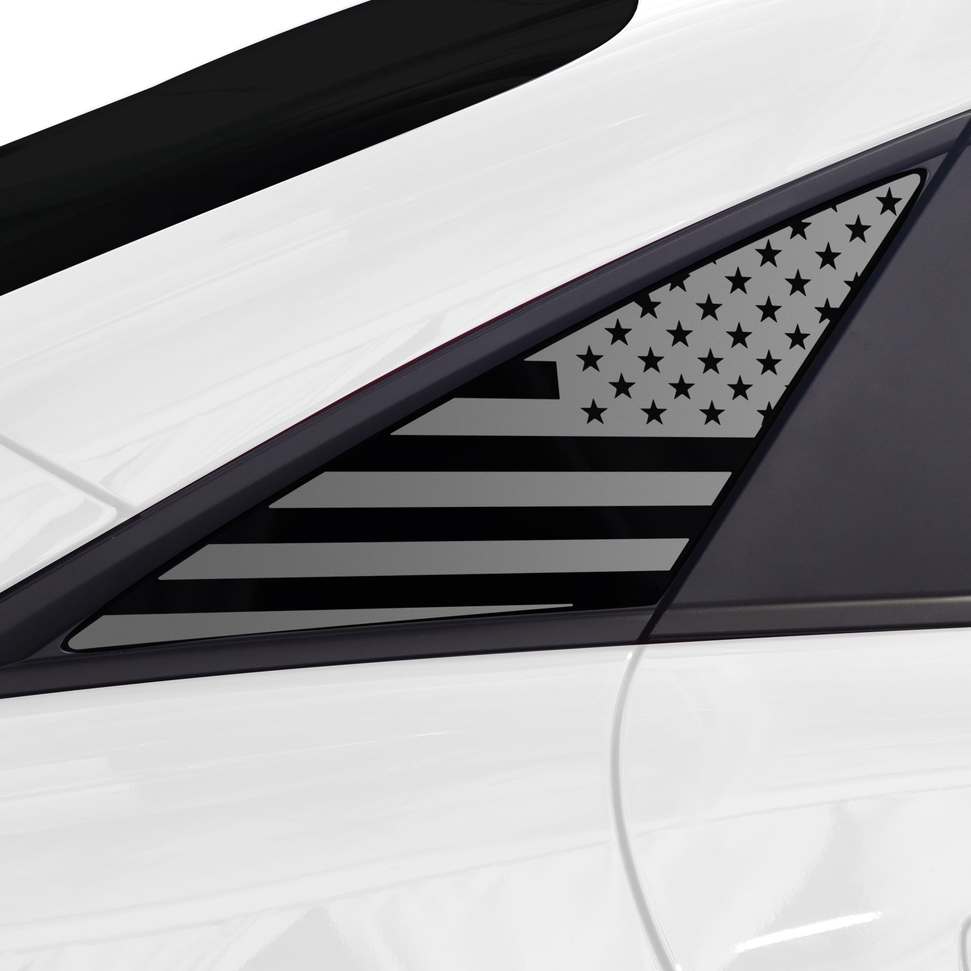 American Flag Quarter Window Decal for Hyundai Ioniq 6 2023–2025 – Pre ...