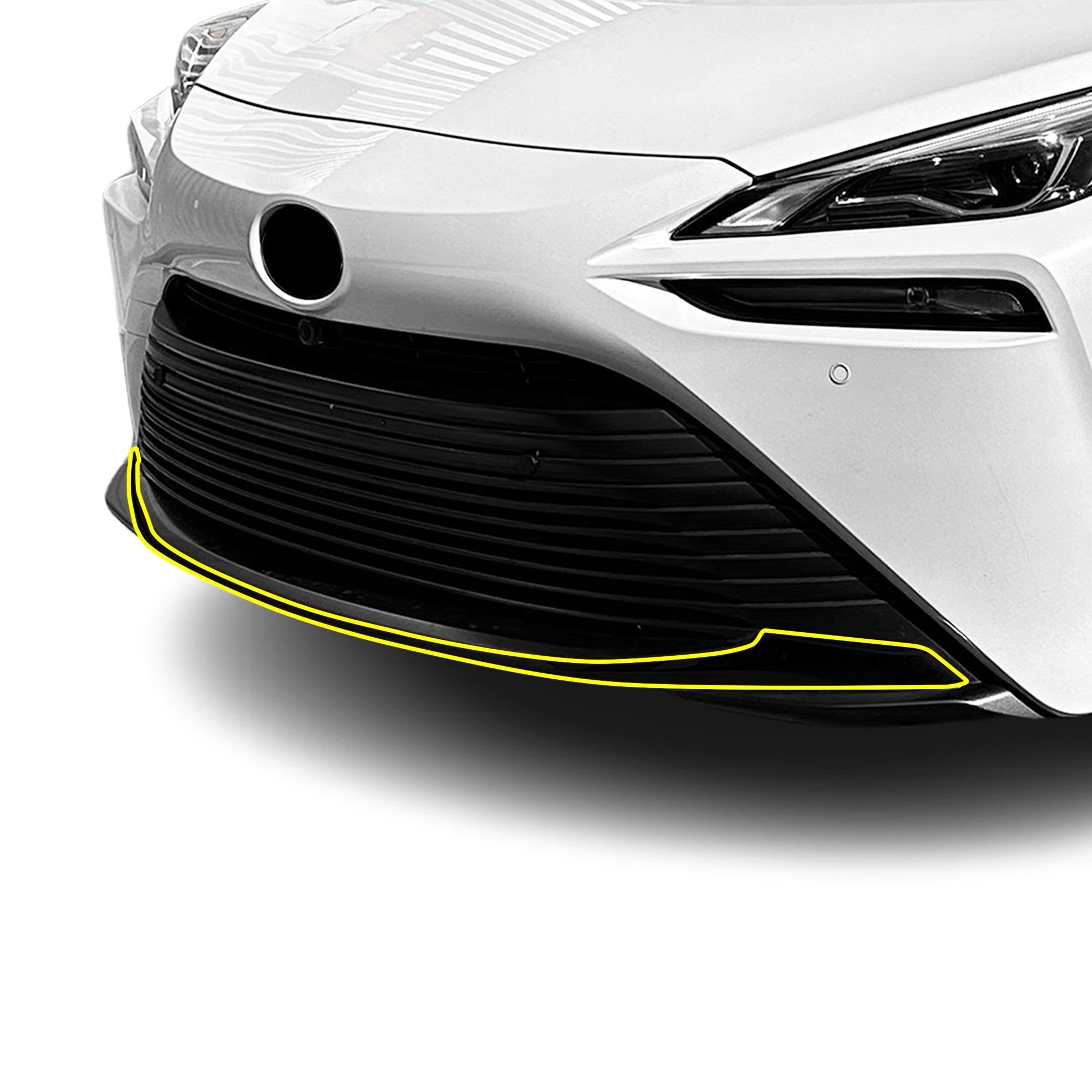 Fits Toyota Mirai 2021+ Vinyl Chrome Delete Grille Blackout Decal Stic ...