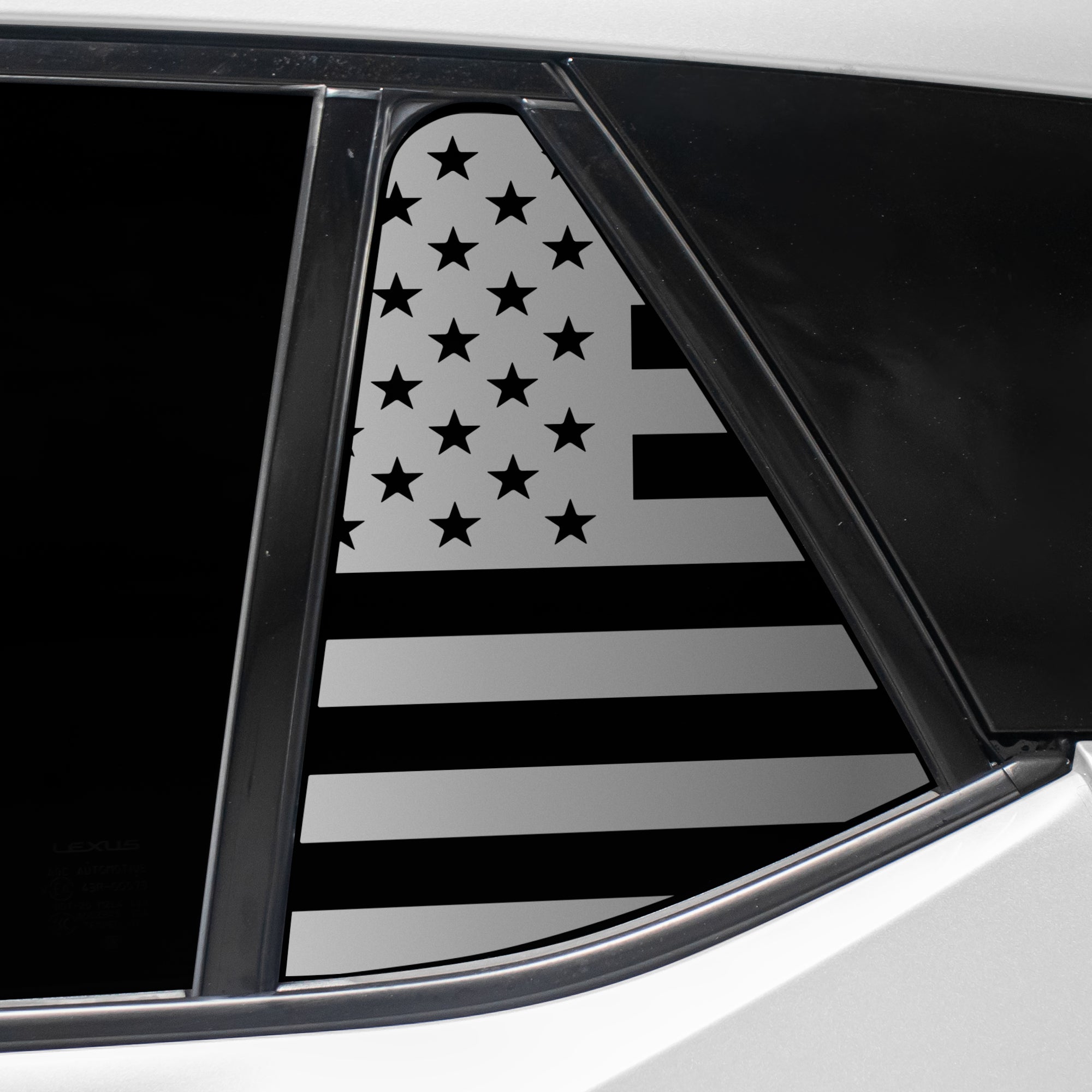 Quarter Window American Flag Vinyl Decal Stickers Fits Lexus RZ 2023-2 ...