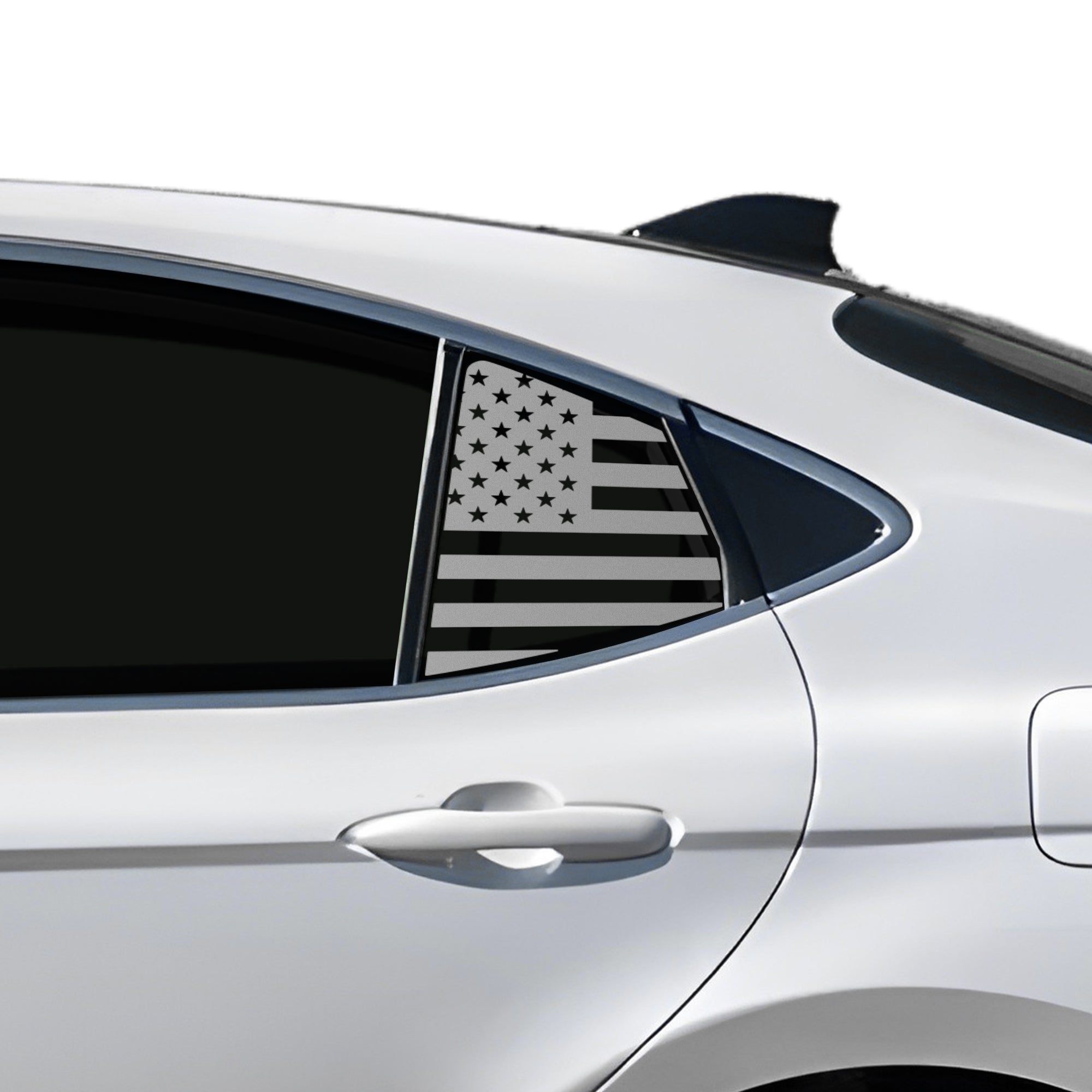 Fits Toyota Camry 2025+ Quarter Window American Flag Vinyl Decal Stick ...