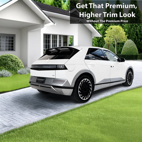 Hyundai Ioniq 5 2022-2026 Blackout Chrome Delete Kit - Precut Gloss Bl ...