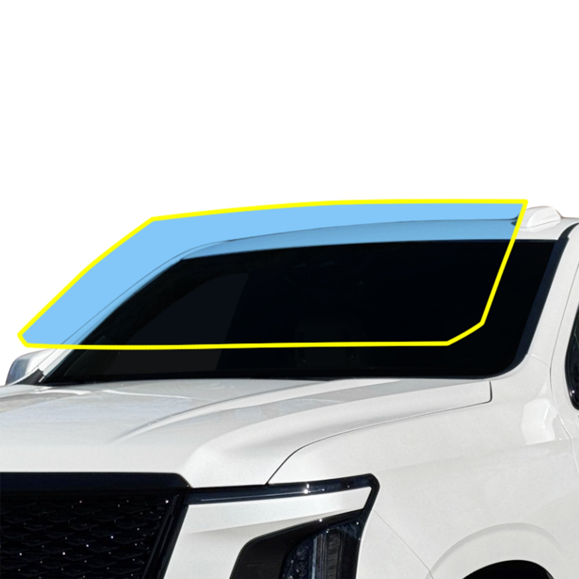 Cadillac Escalade 2025–2026 Windshield Protection Film Kit – Precut Cl ...