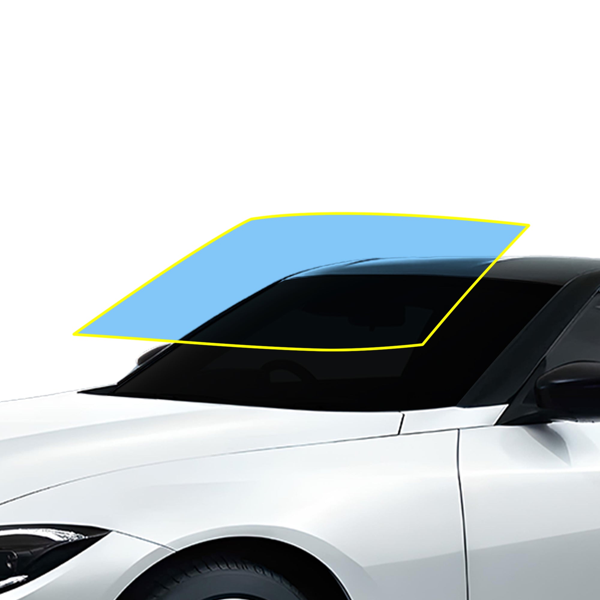 Nissan Z 2023–2025 Windshield Protection Film Kit – Precut Clear PPF ...