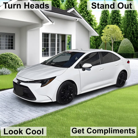Toyota Corolla 2020–2026 Dark Smoke Headlight & Taillight Tint Kit – P ...