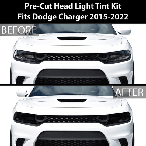 Dodge Charger Racetrack Tail Light Side Markers Headlight Precut Tint ...