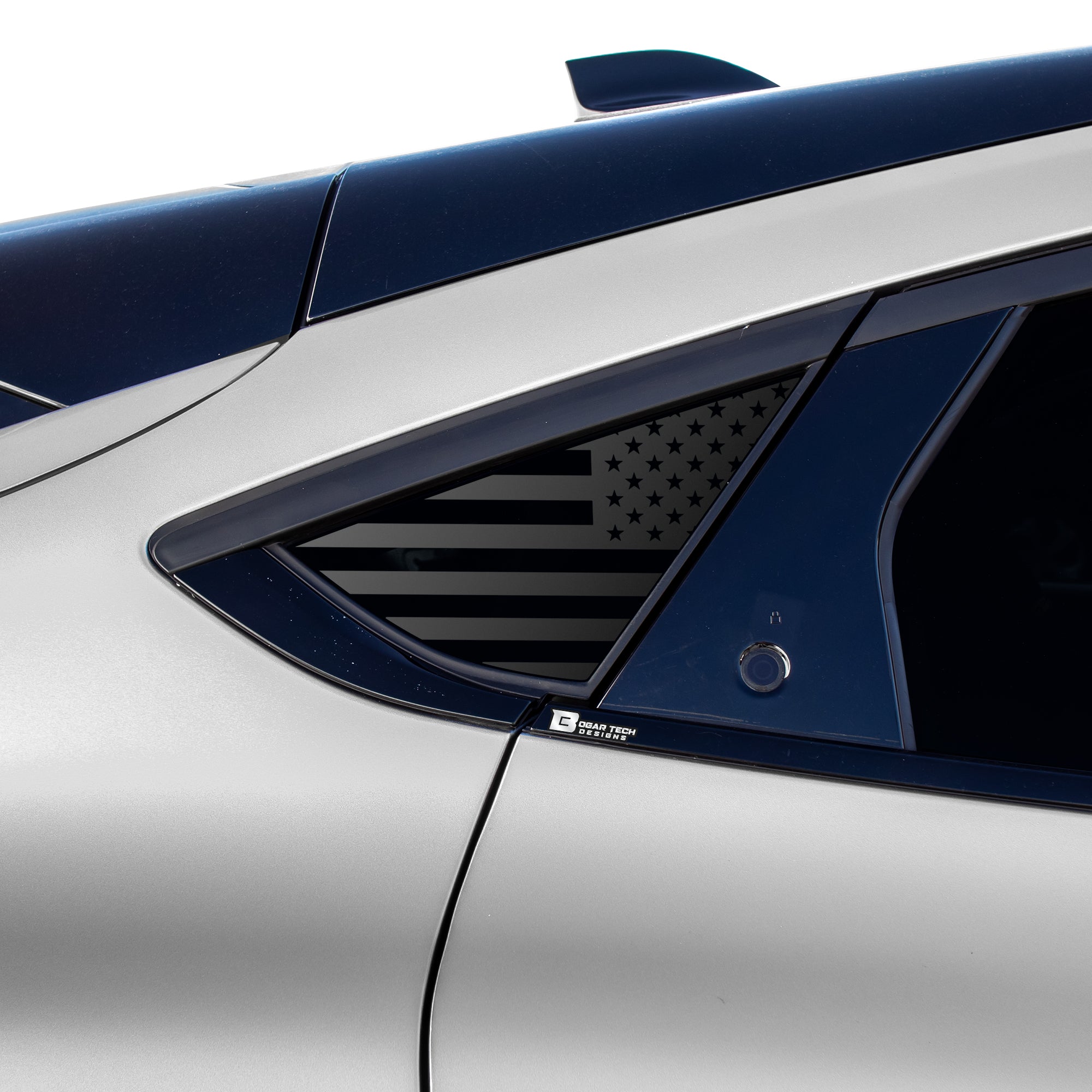 American Flag Window Vinyl Decal Stickers Fits Ford Mustang Mach-E 202 ...